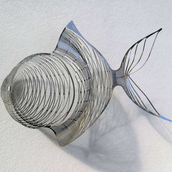 Metal Fish Wall Art - Etsy
