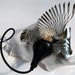 Wing Chandelier Silver Look Modern Chandelier-bird Ceiling Light ...