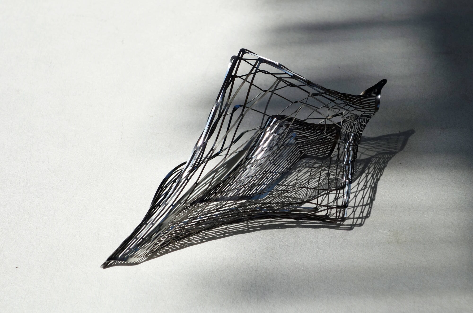 Hanging Shell Mobile Spiral Shell Kinetic Metal Art Modern | Etsy