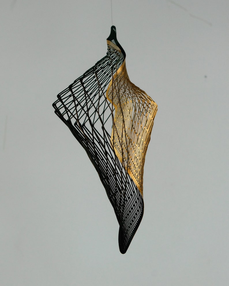 Shell Sculpture Mobile Conch Hanging Art Object Nautilus | Etsy