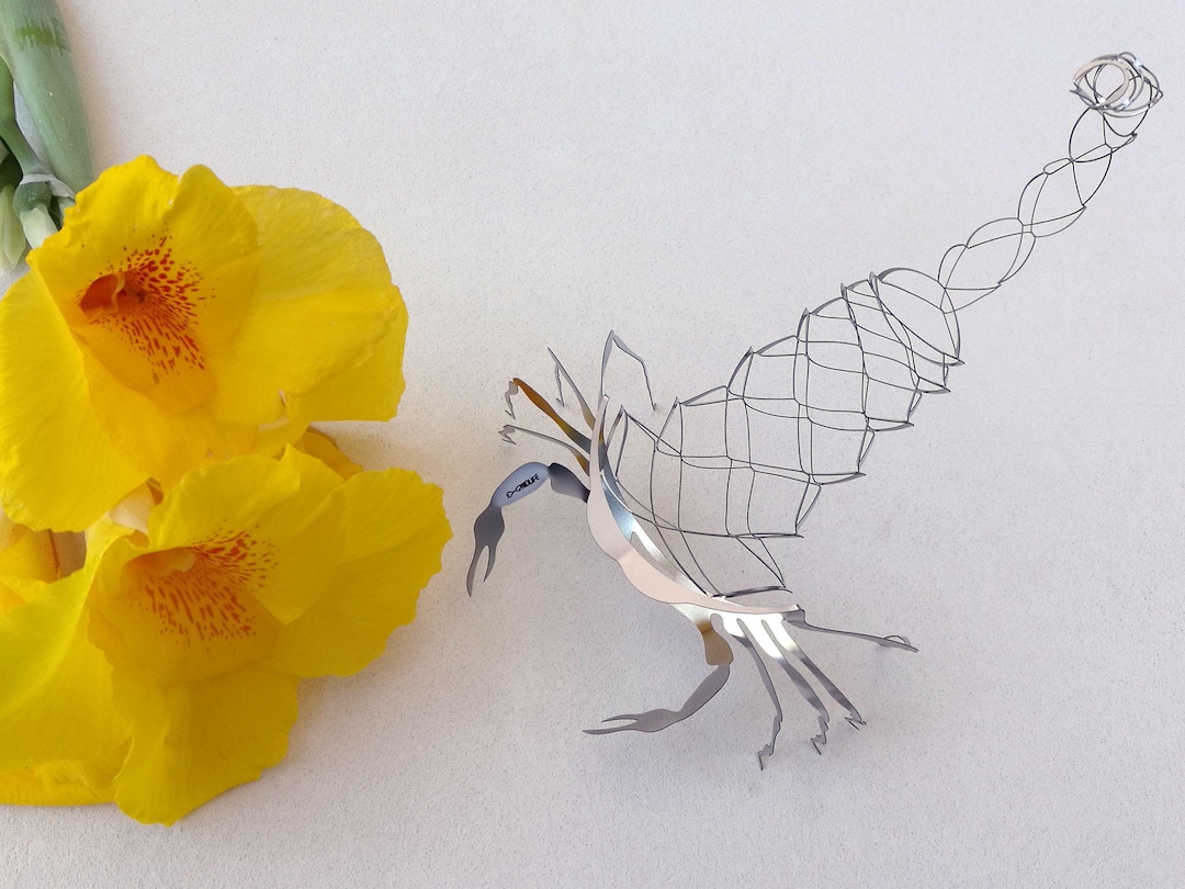 Stainless Steel Scorpion Sculpture: Modern Metal Wire Art (set of 2) - Etsy