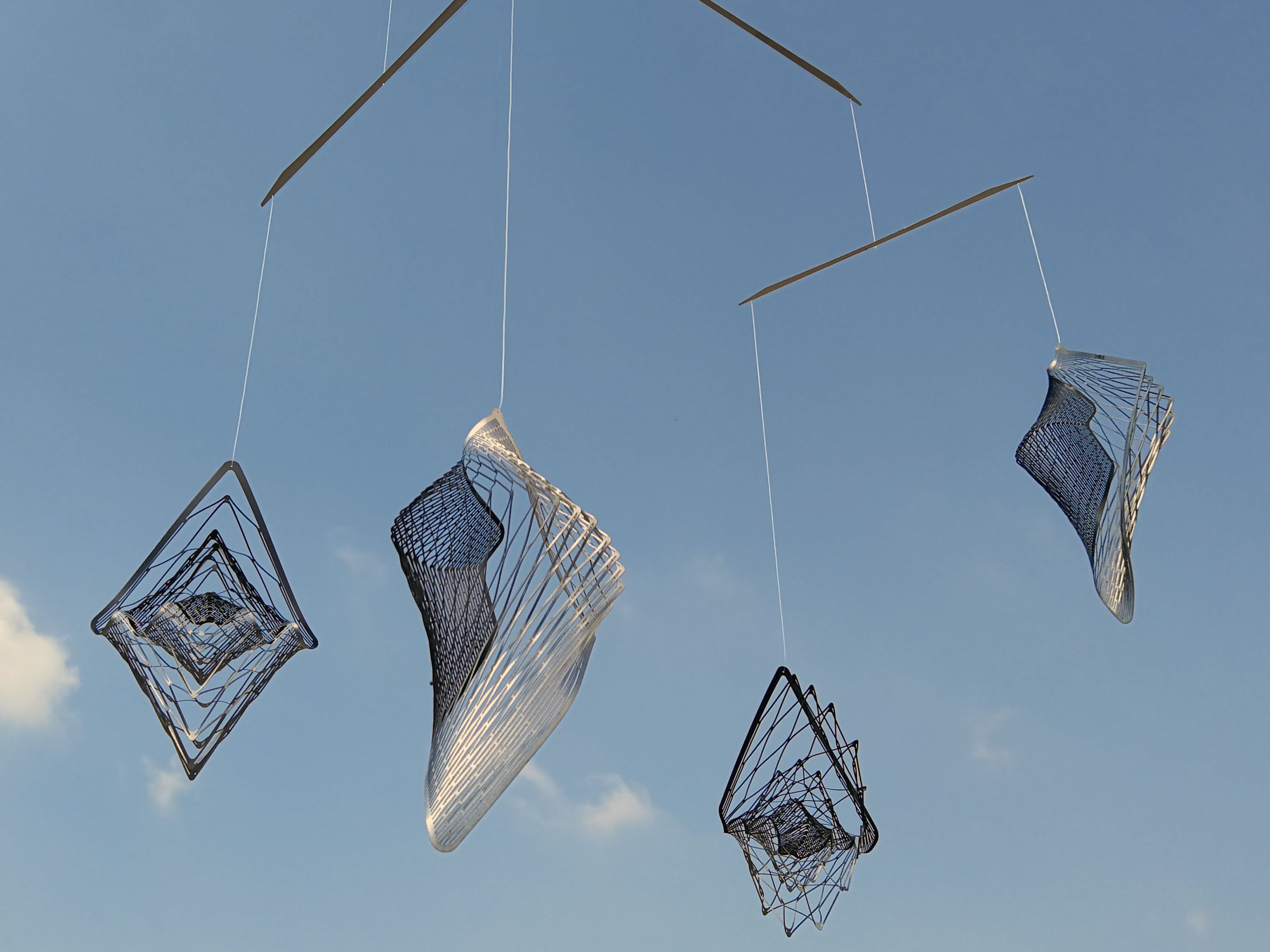 Beach Decor Hanging Mobile seashell Mobile Art Kinetic | Etsy