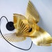 Brass Bird Large Ceiling Light, Wing Chandelier Statement Lighting ...