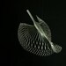 Skeleton Leaf Mobile, Polished Stainless Steel, Kinetic Wire Art - Etsy