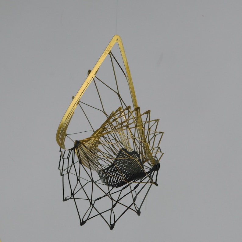 Shell Sculpture Mobile Conch Hanging Art Object Nautilus | Etsy