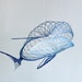Whale Mobile Kinetic Sculpture, 4 Whale Sculpture Modern Home Decor ...