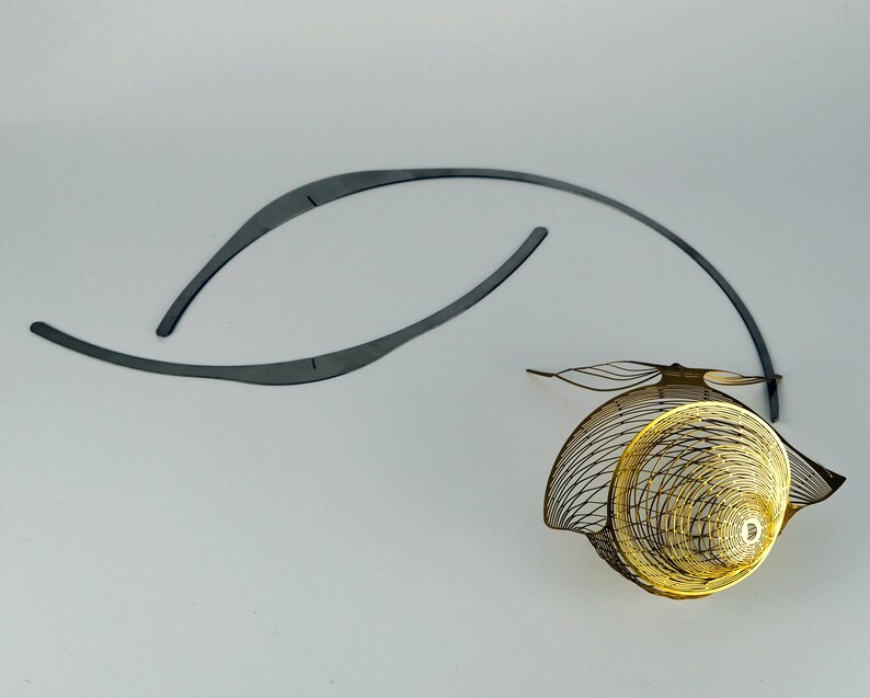 Fish Mobile Desk Decor Brass Fish Appreciation Gifts Office - Etsy