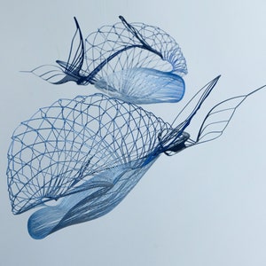 Whale Mobile Kinetic Sculpture, 4 Whale Sculpture Modern Home Decor ...