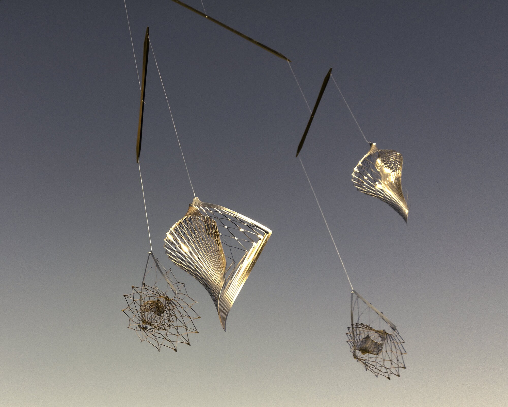 Shell stainless steel mobile ocean mobile conch decor | Etsy