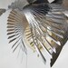 Wing Chandelier Silver Look Modern Chandelier-bird Ceiling Light ...