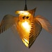 Brass Bird Large Ceiling Light, Wing Chandelier Statement Lighting ...