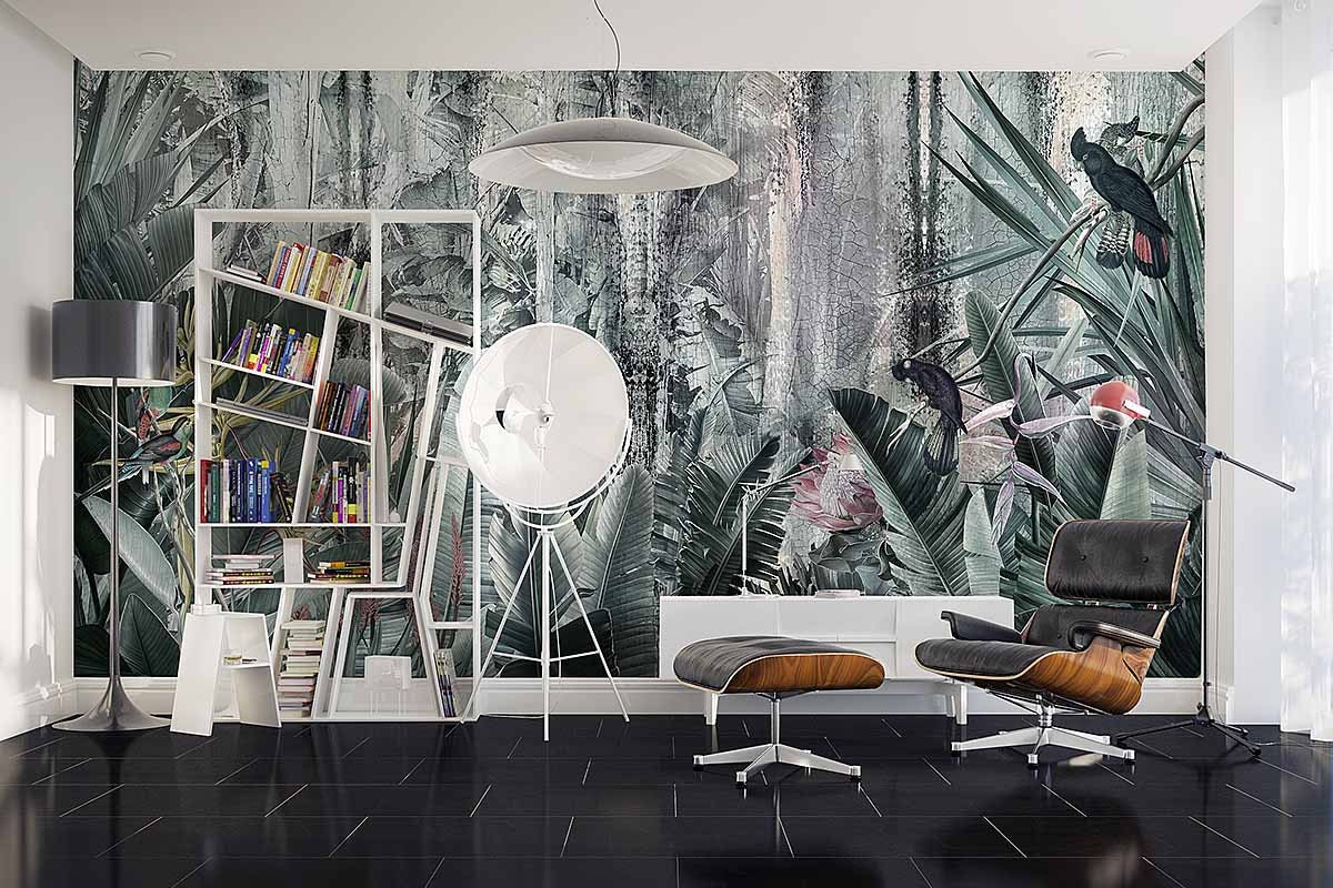 Paradise - Customized Unique Wallpaper, Removable, Washable and ...