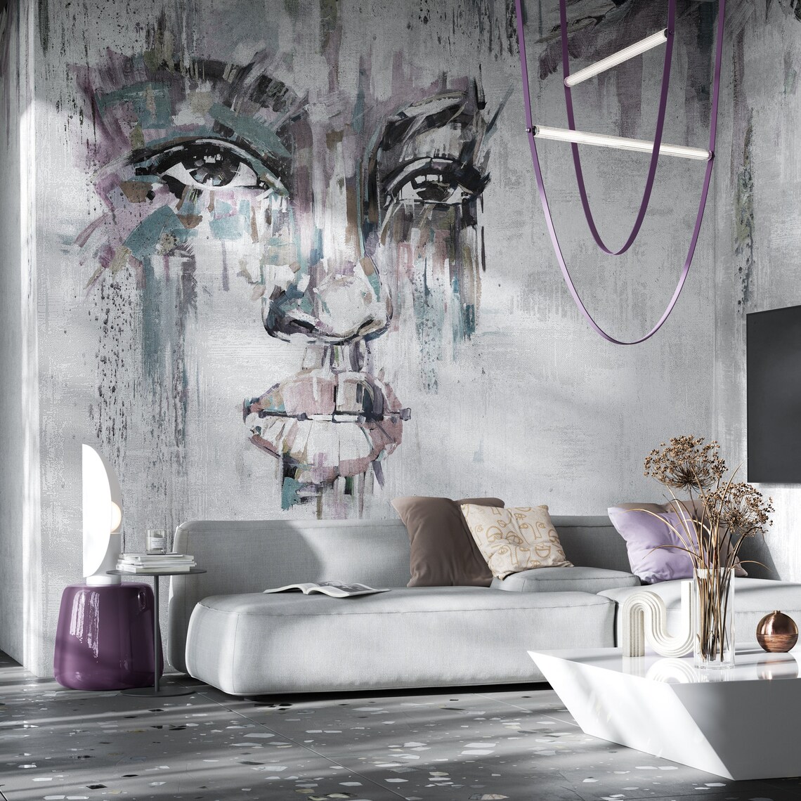 Gera - Customized Unique Wallpaper, Removable, Washable and Reusable - Etsy