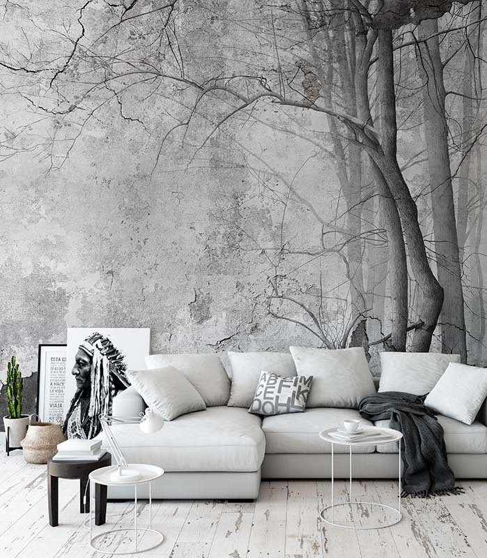 Illusion Customized Unique Wallpaper, Removable, Washable and Reusable ...