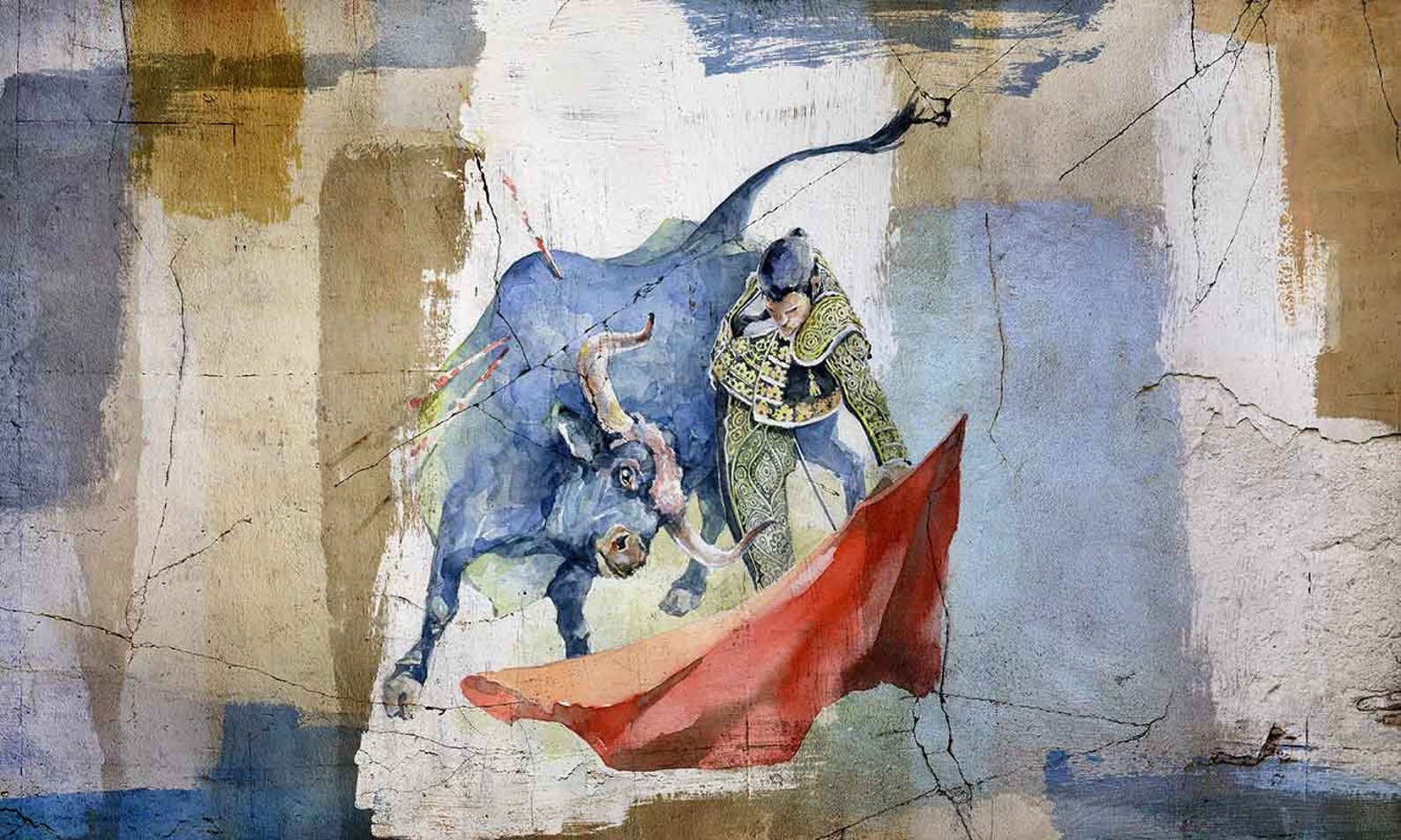 Torero Customized Unique Wallpaper Removable Washable and - Etsy