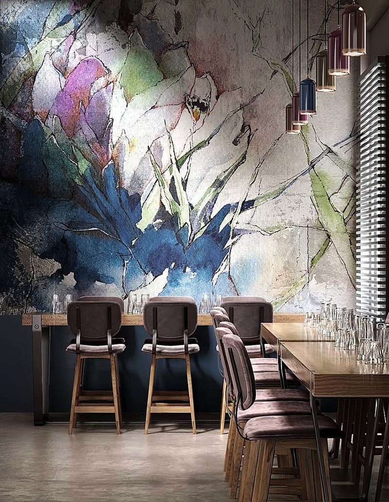 Sketch Customized Unique Wallpaper, Removable, Washable and Reusable - Etsy