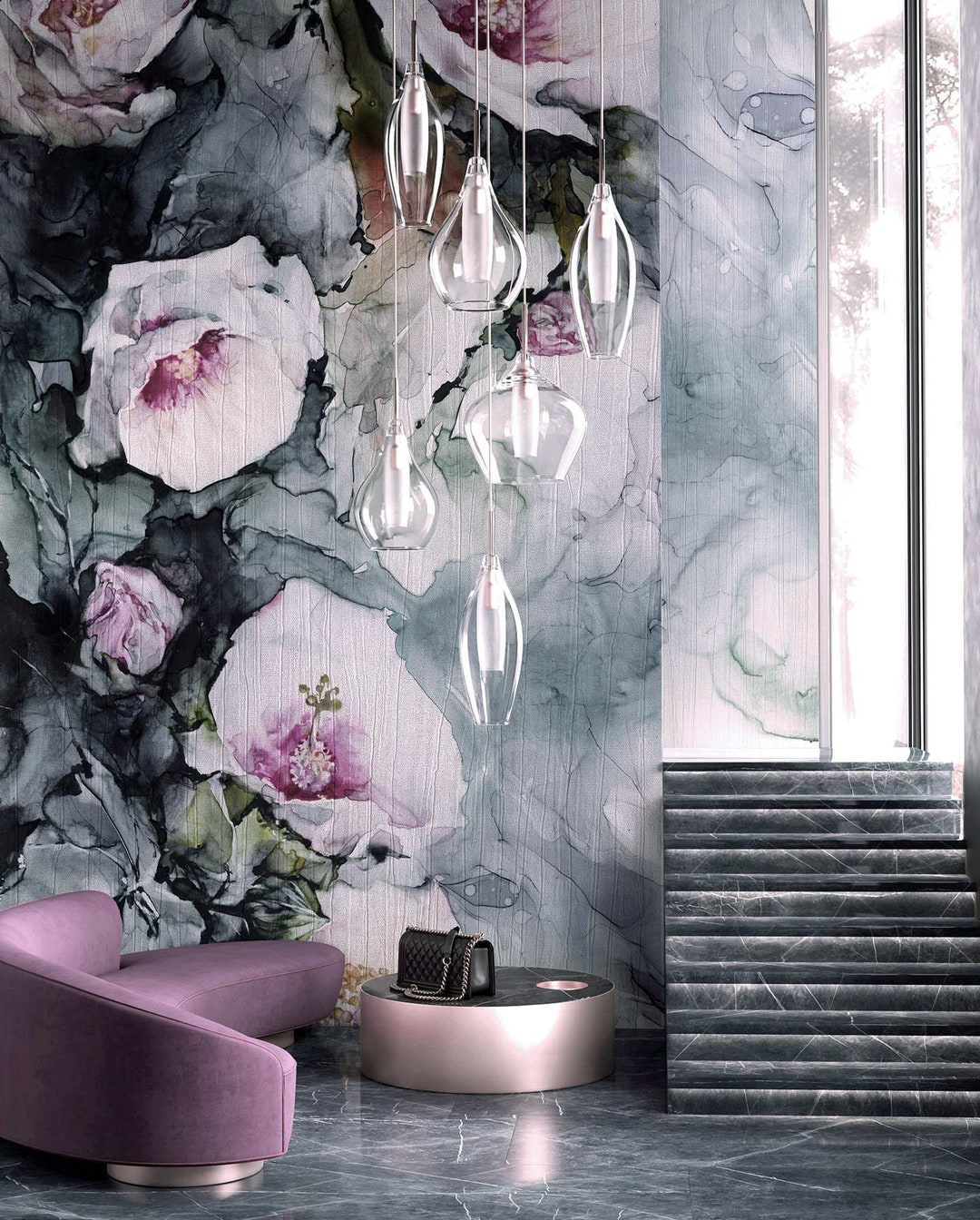 Mansera Customized Unique Wallpaper, Removable, Washable and Reusable ...