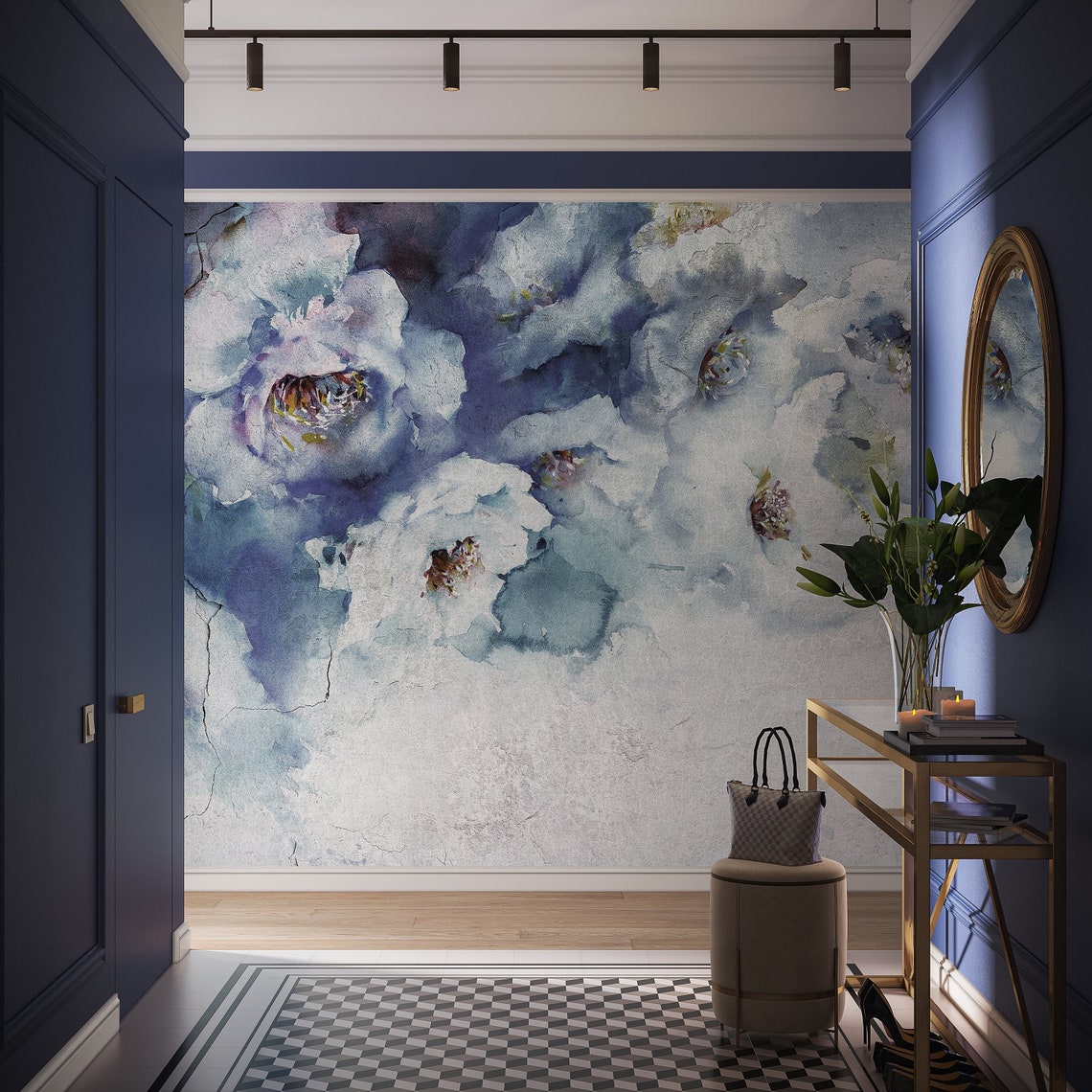 Manon Customized Unique Wallpaper Removable Washable and - Etsy