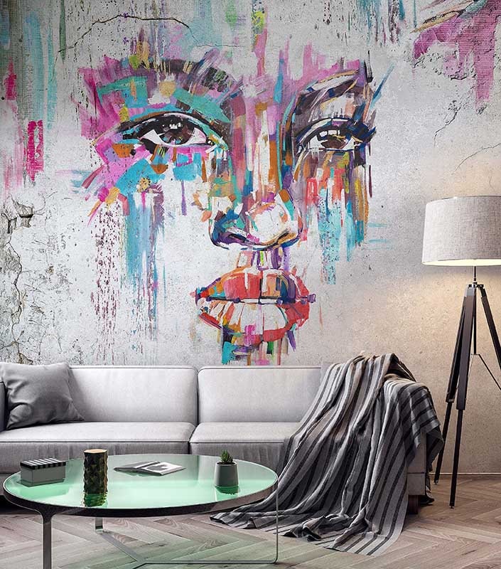 Gera - Customized Unique Wallpaper, Removable, Washable and Reusable - Etsy