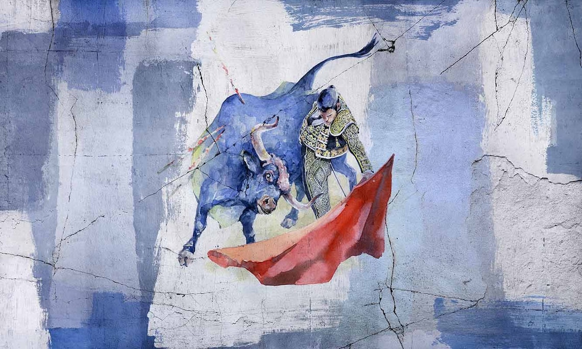 Torero Customized Unique Wallpaper Removable Washable and - Etsy