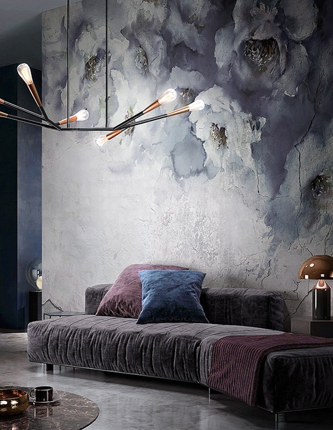 Manon Customized Unique Wallpaper Removable Washable and - Etsy