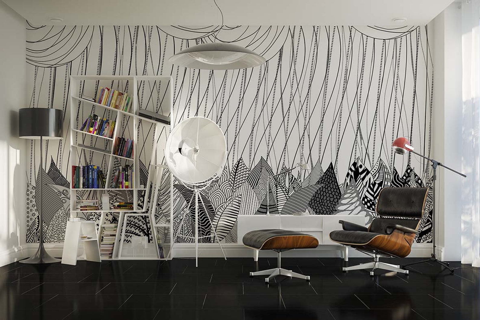 Exotic Customized Unique Wallpaper Removable Washable and | Etsy