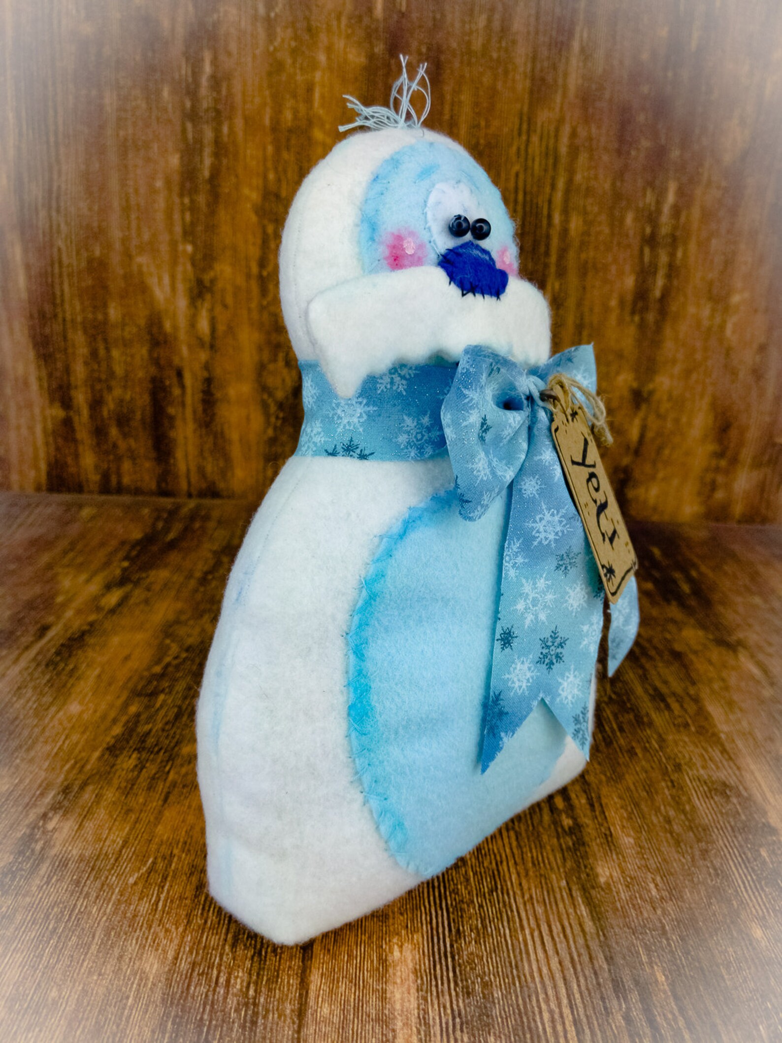 Yeti Abominable Snowman Yeti Decor Decorative Doll Collectible Table ...