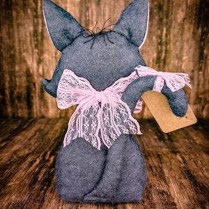 Sassy Cat Primitive - Primitive Kitty - Cat Doll - Collectible Decor ...