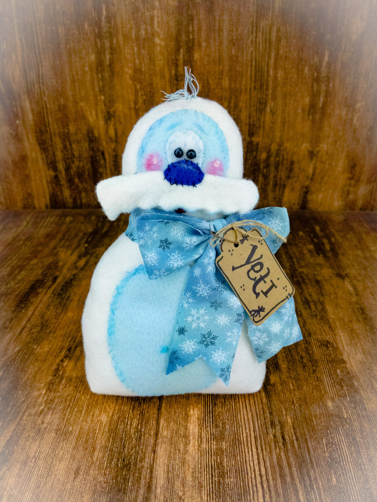 Yeti Abominable Snowman Yeti Decor Decorative Doll Collectible Table ...