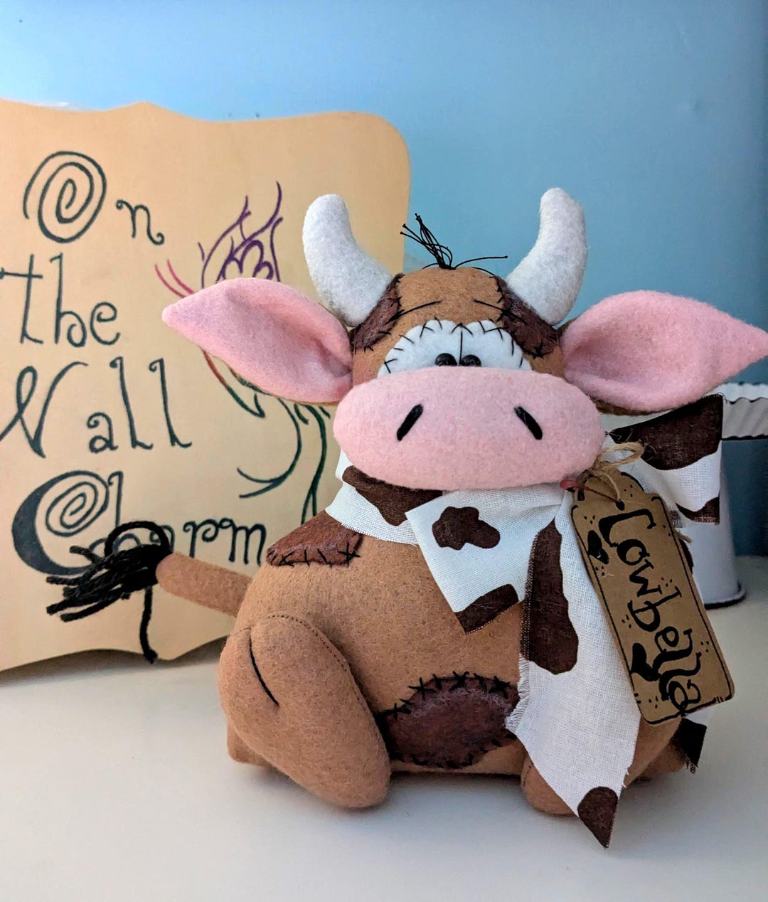 Chocolate Cow - Moo Cow - Farmhouse - Primitive Cow - Primitive Decor ...