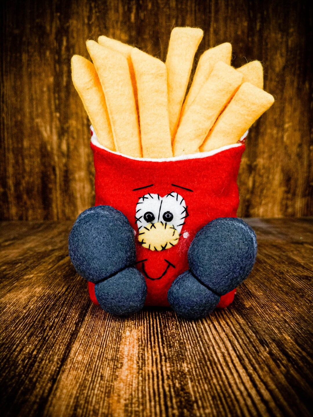 French Fry - Faux Food - Decor - Primitive French Fries - Photo Prop ...