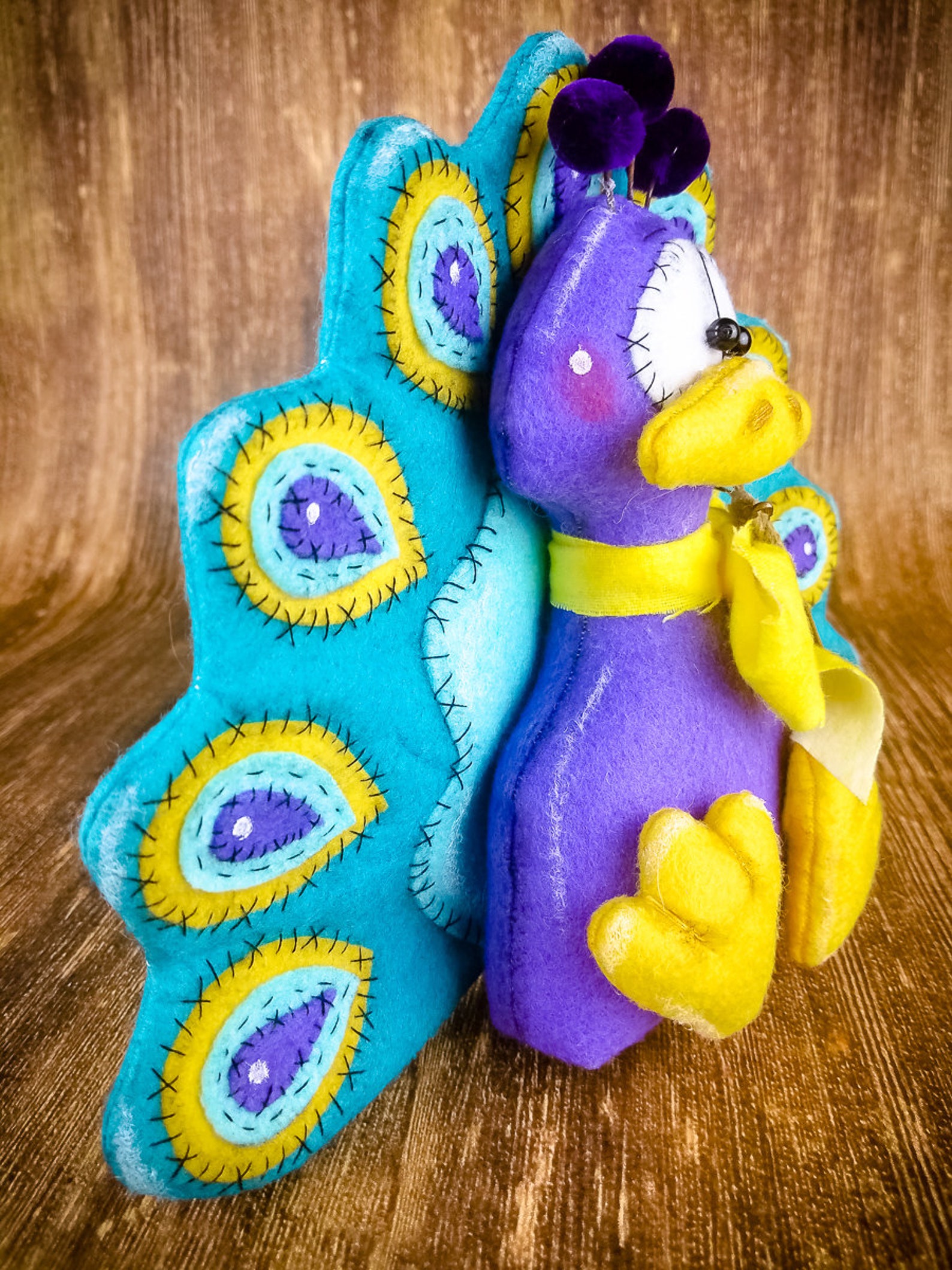 Peacock Decor Peacock Table Top Decor Peacock | Etsy