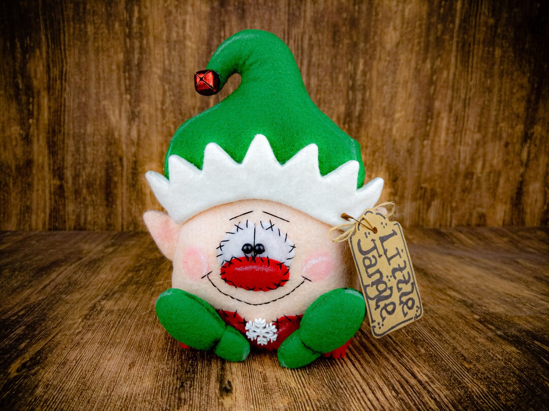 Little Elf - Elf Attachment - Elf Decor - Christmas Elf - Christmas ...