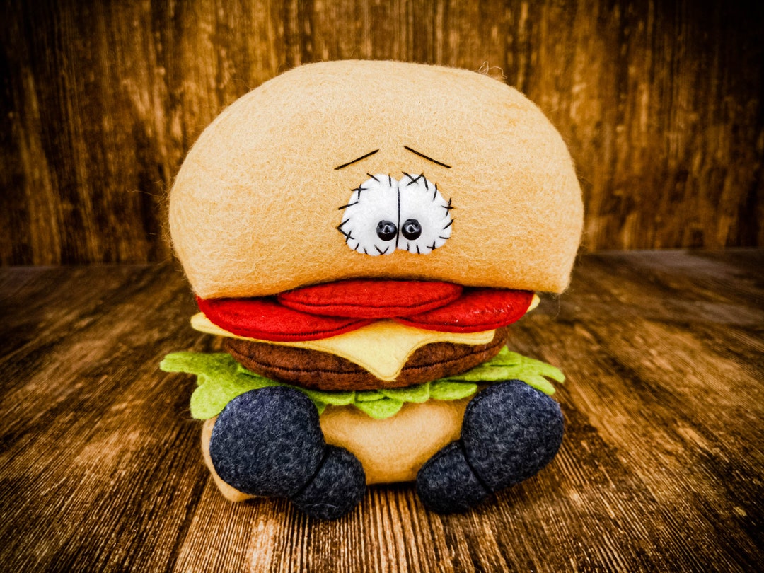 Hamburger - Faux Fast Food - Food Photography Prop - Shelf Sitter ...