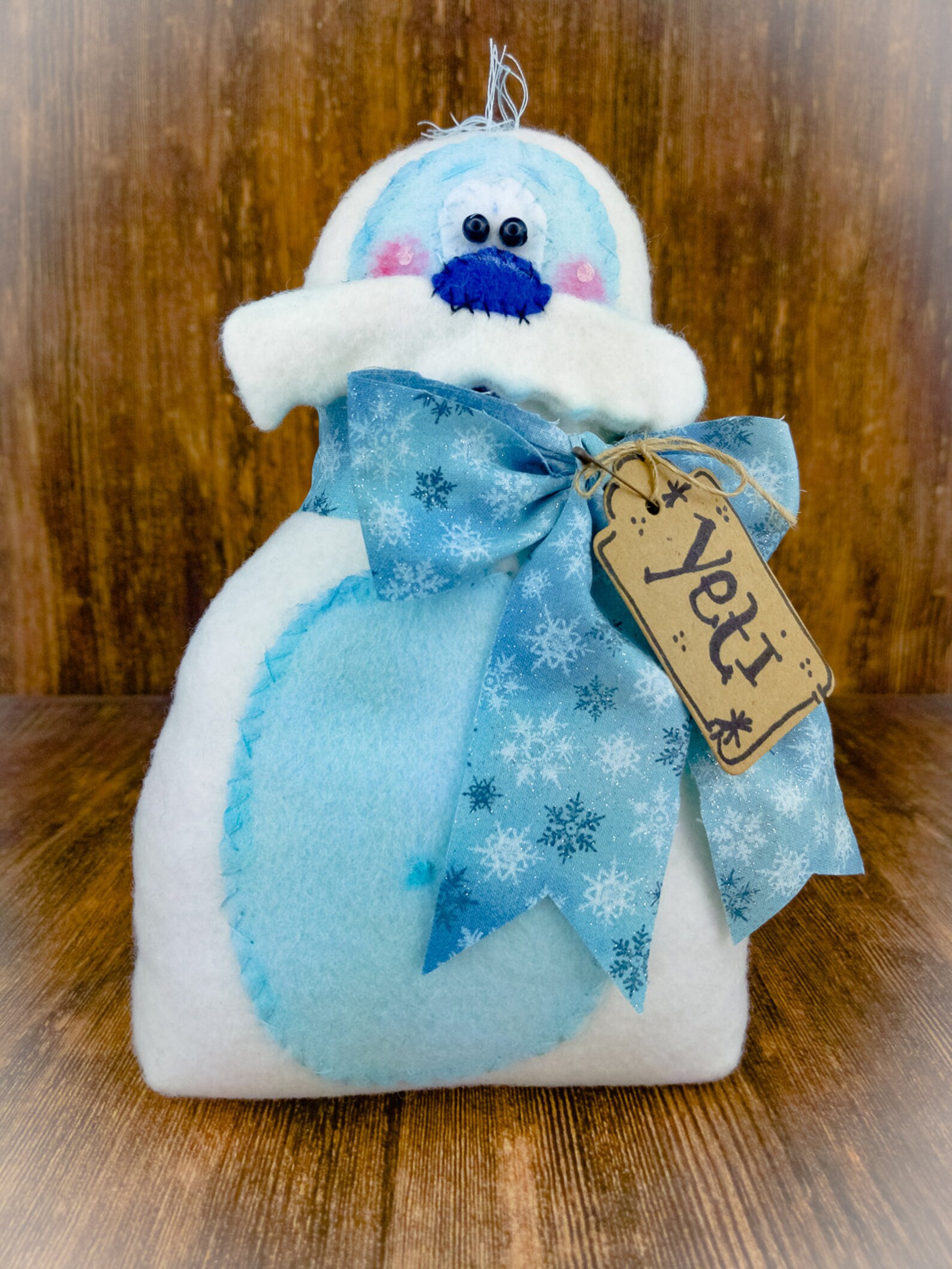 Yeti Abominable Snowman Yeti Decor Decorative Doll Collectible Table ...