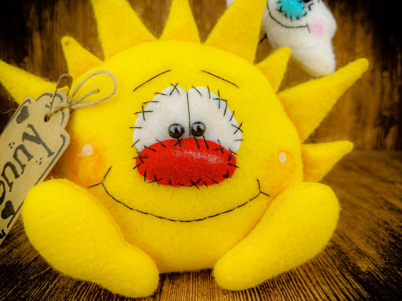 Sunshine Decor Sunny Day Plush Decorative Doll | Etsy