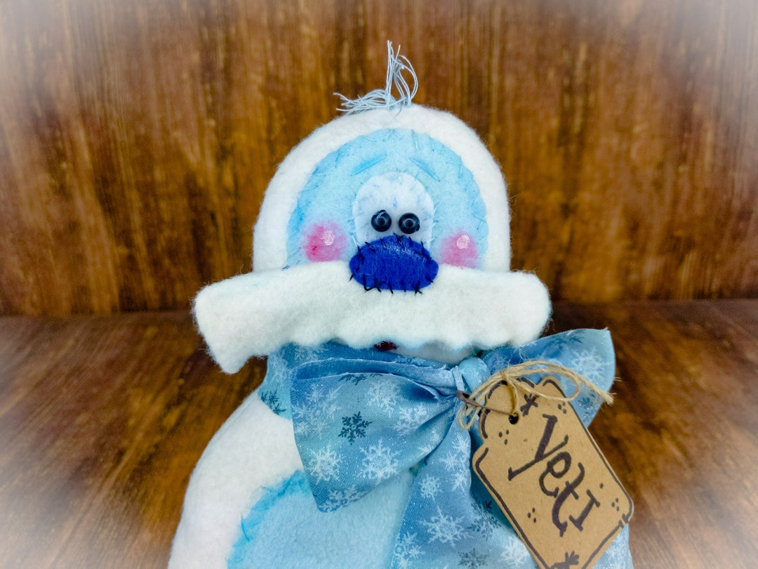 Yeti - Abominable Snowman - Yeti Decor - Decorative Doll - Collectible ...