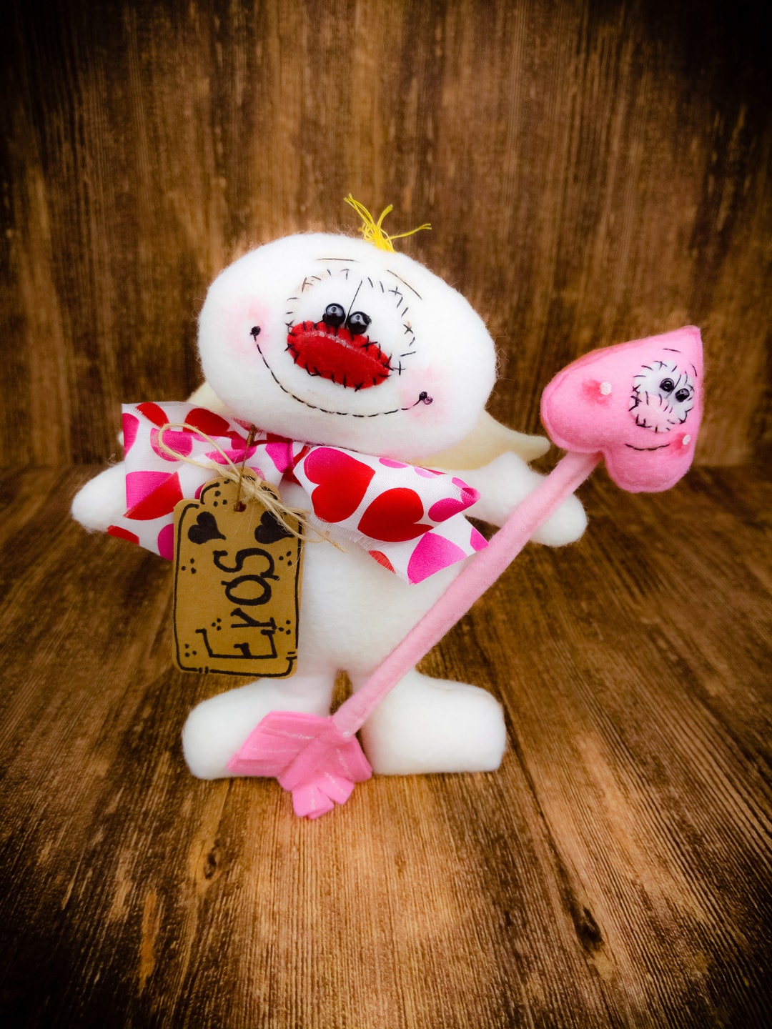 Valentine's Cupid - Cupid - Valentines Day Decor - Wreath Attachment ...