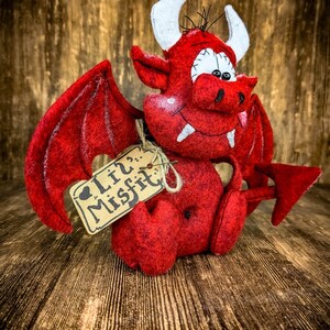 Devilish Primitive - Imp Doll - Devil - Diablo Primitive - Primitive ...