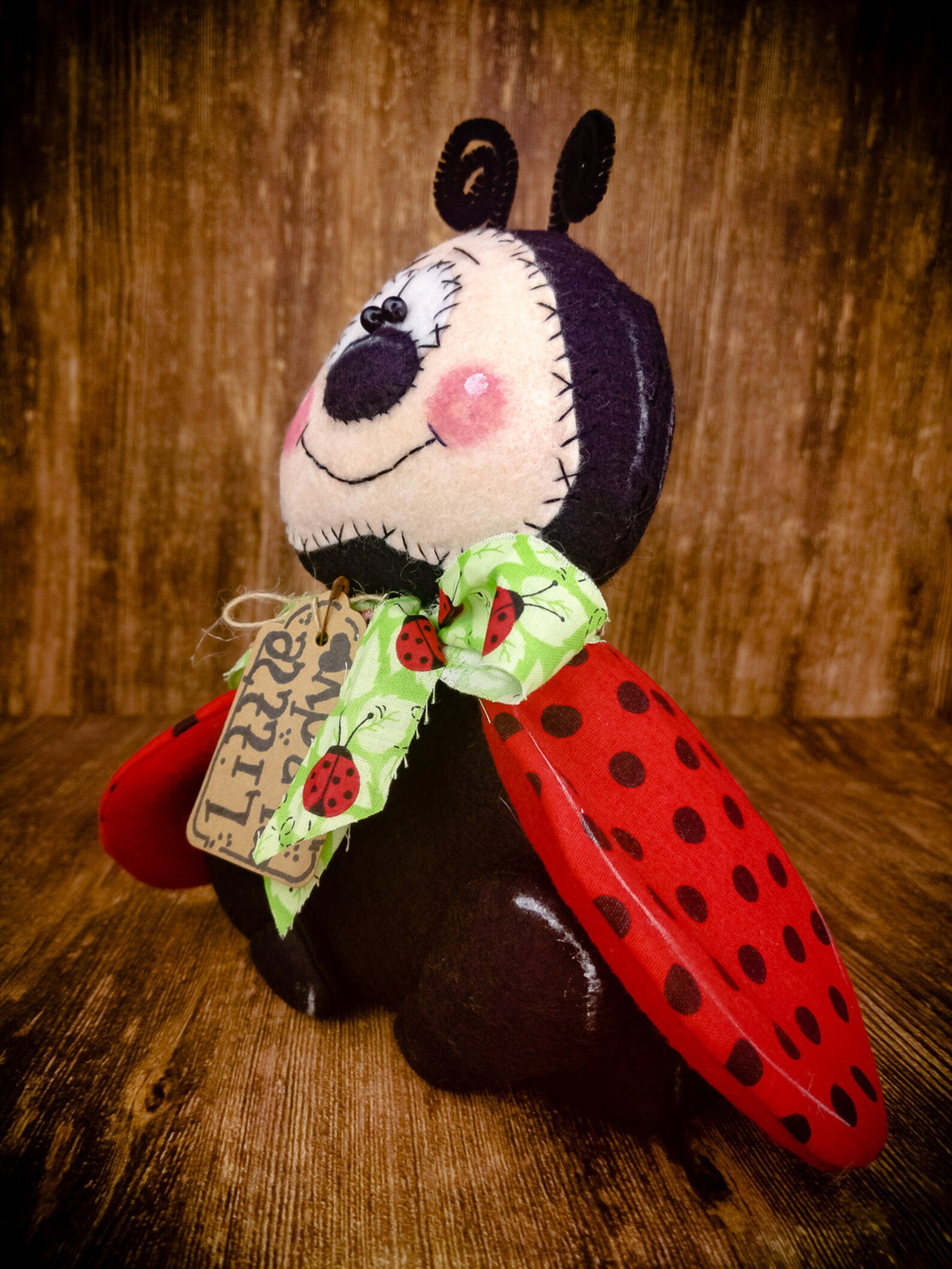 Lady Bug Little Lady Primitive Lady Bug Primitive Decor - Etsy