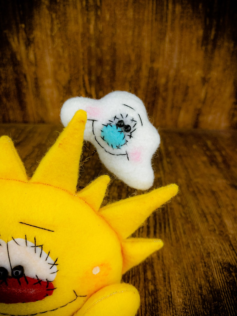 Sunshine Decor Sunny Day Plush Decorative Doll | Etsy