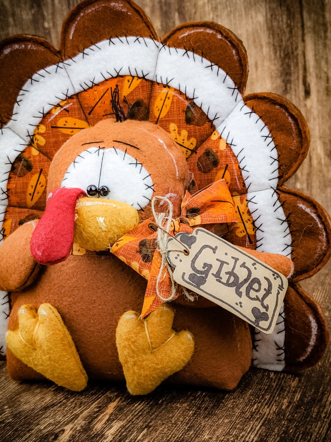 Primitive Attachment - Primitive Turkey - Primitive Decor - Wreath ...