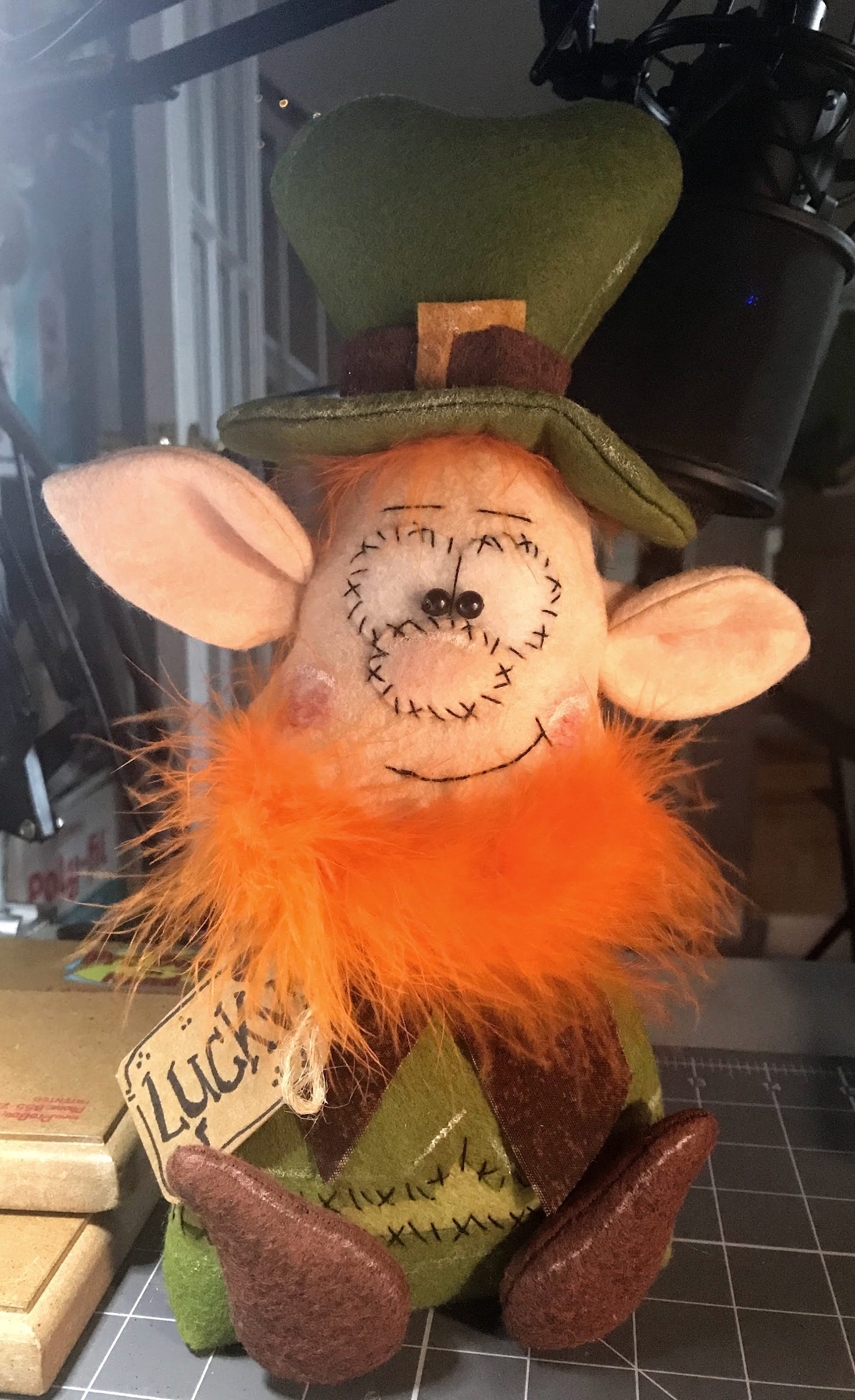 Leprechaun Primitive Irish Gift Luck of the Irish St - Etsy