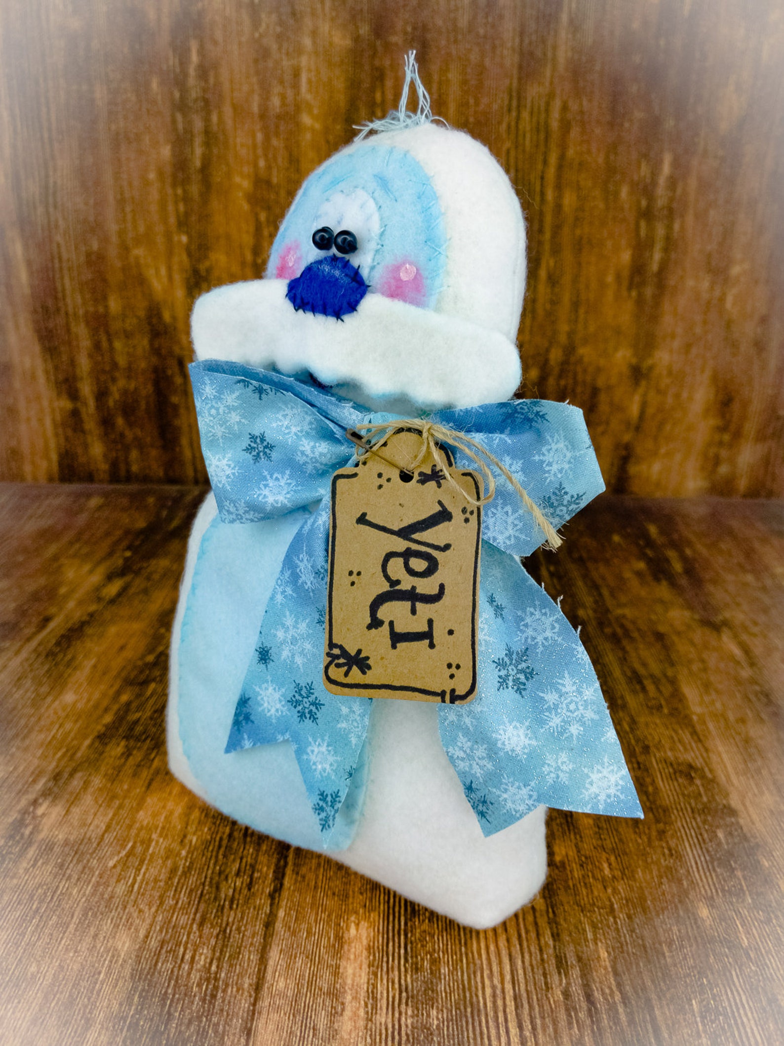Yeti Abominable Snowman Yeti Decor Decorative Doll Collectible Table ...