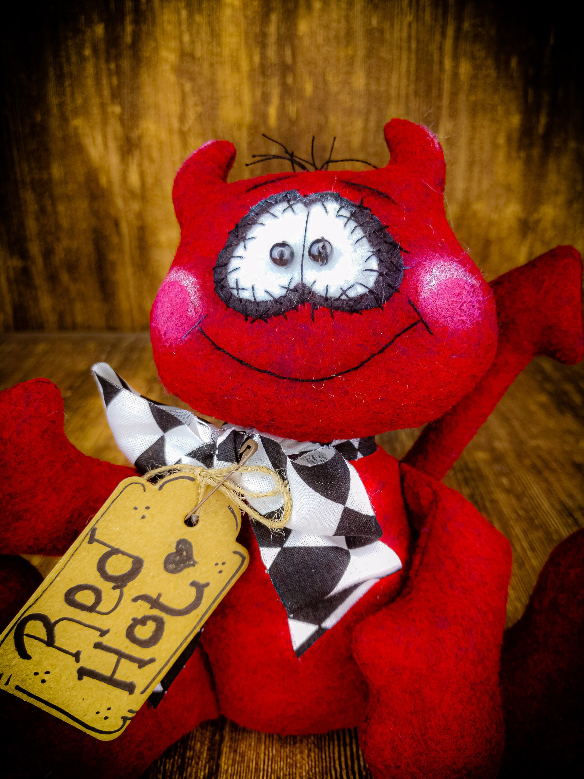 Red Hot Devil - Halloween Devil - Decorative Doll - Collectible - Table ...