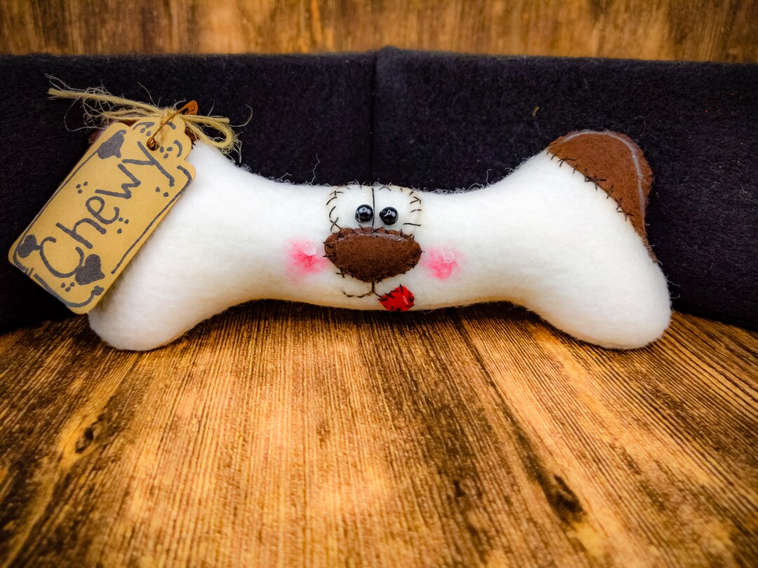 Primitive Bone - Puppy Dog Bone - Artificial Bone Decor - Puppy Decor ...