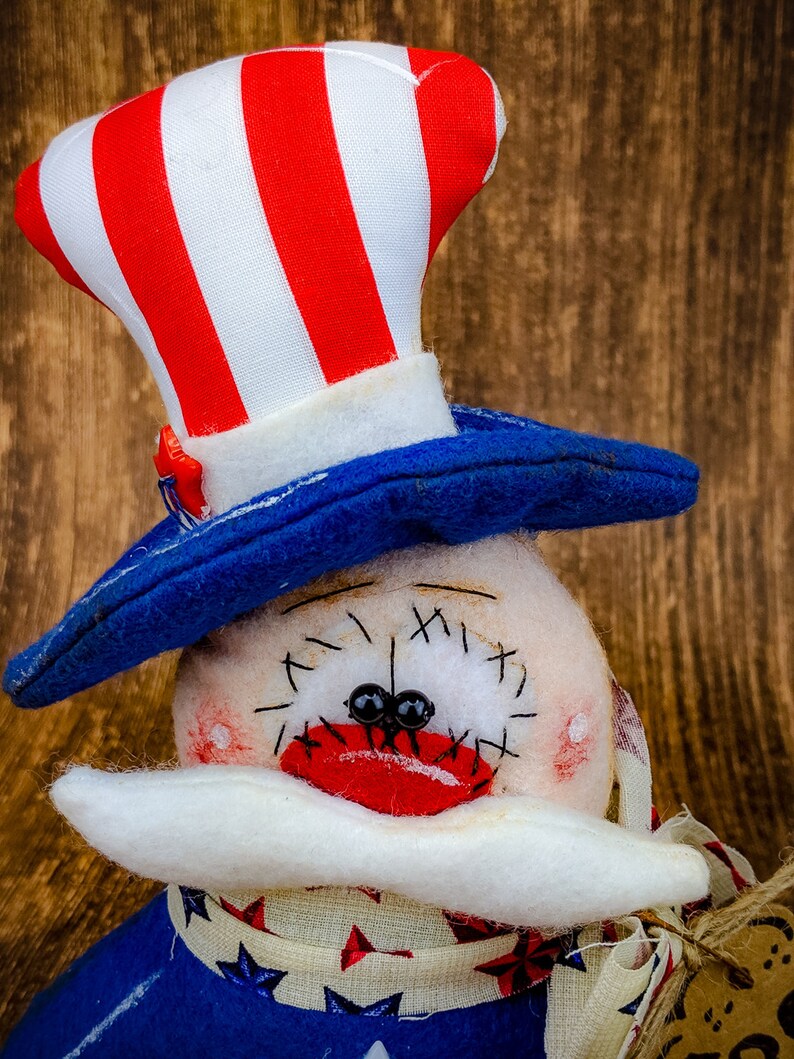 Summer Bundle Primitives - Handmade Summer Decor - Primitive Uncle Sam ...