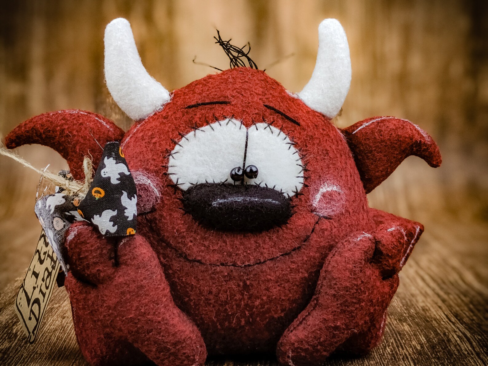 Primitive Diablo - Primitive Doll - Primitive Decor - Primitive Wreath ...