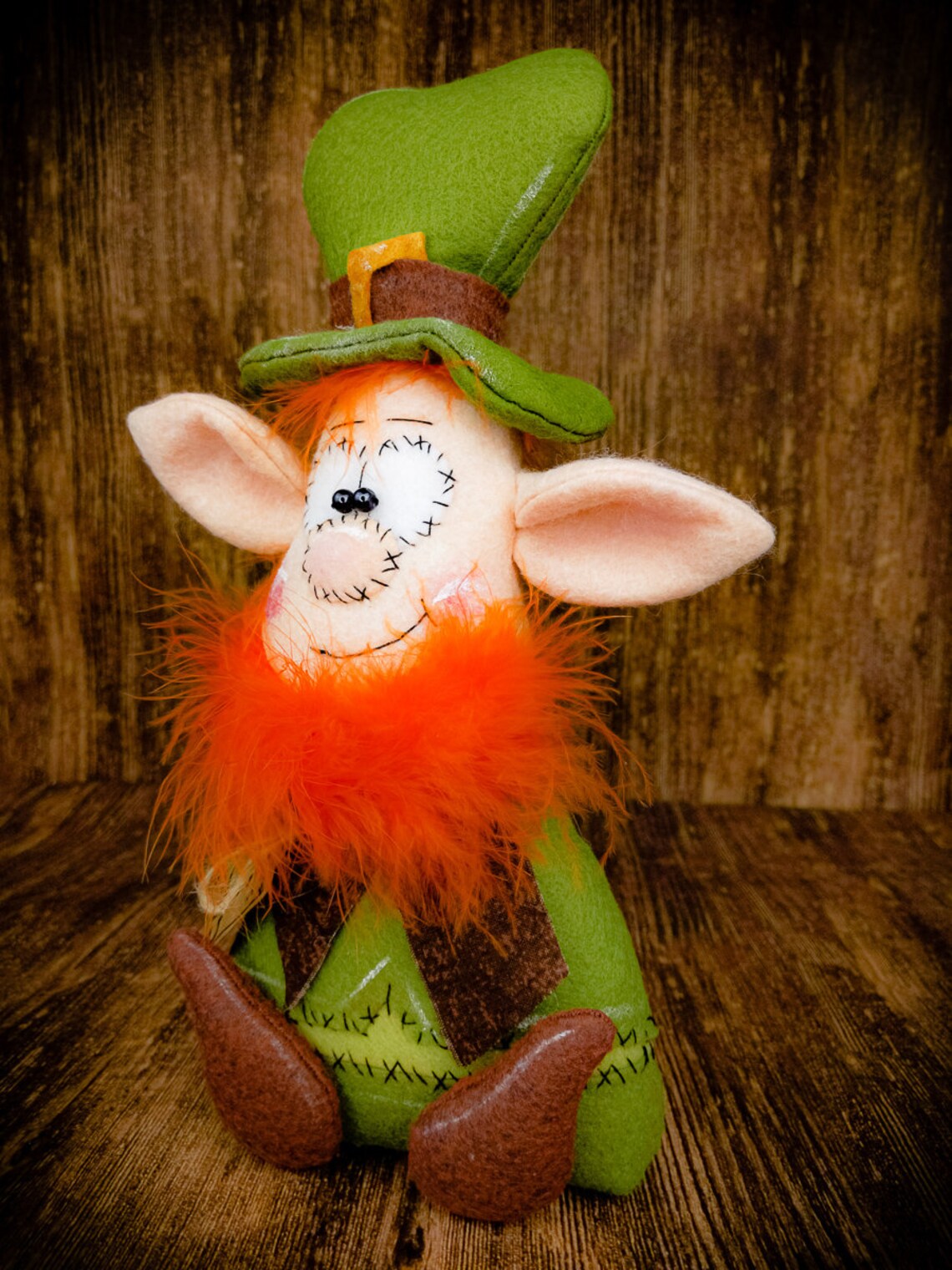 Leprechaun Primitive Irish Gift Luck of the Irish St - Etsy