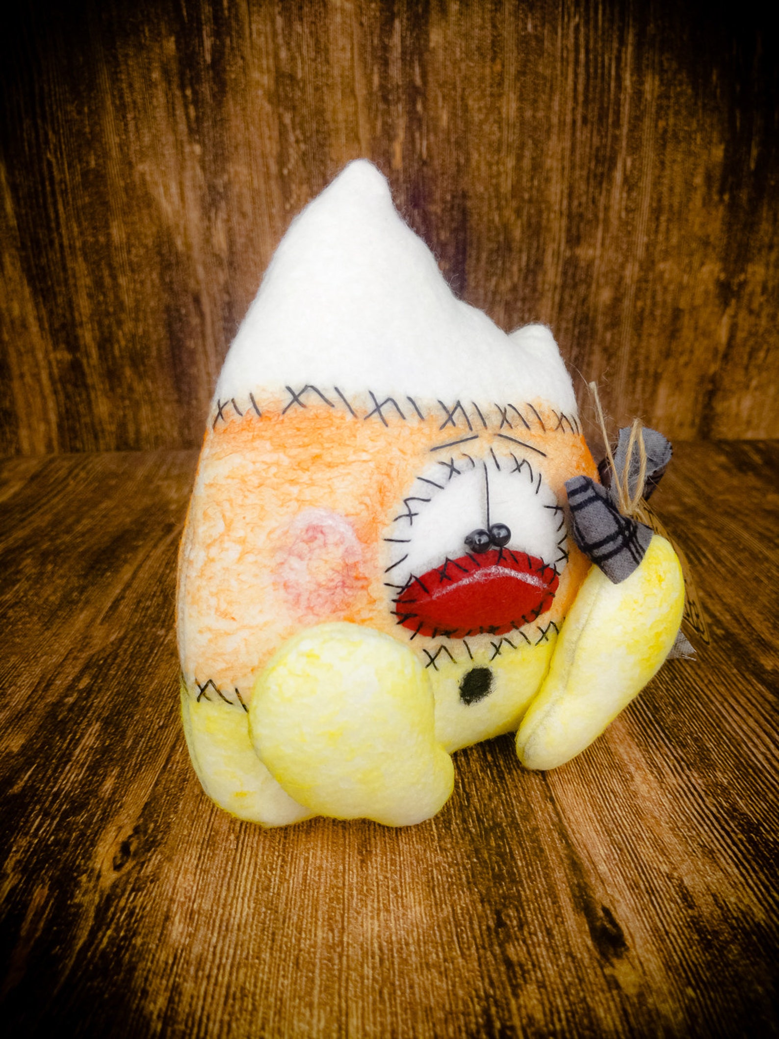 Primitive Candy Corn Candy Corn Primitive Decor Halloween Decor Wreath ...